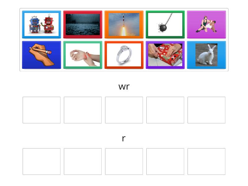 'wr' or 'r' - Group sort
