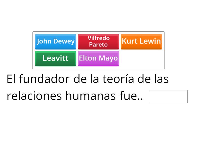 Enfoque Humanista - Complete the sentence