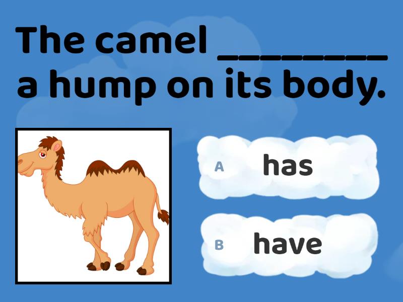 Grammar Quiz - Has/Have - Kuis