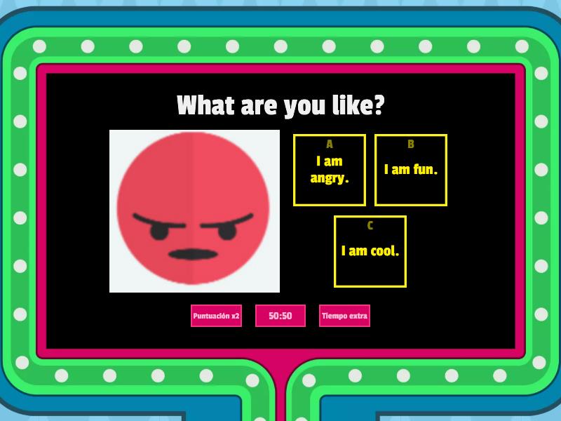 Personality - Gameshow quiz
