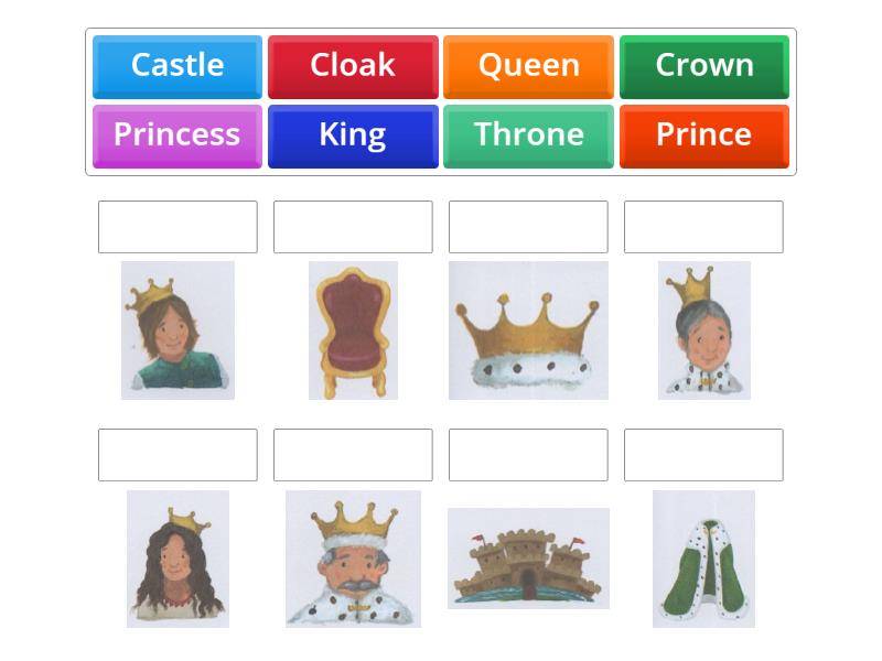 Royal words - Match up