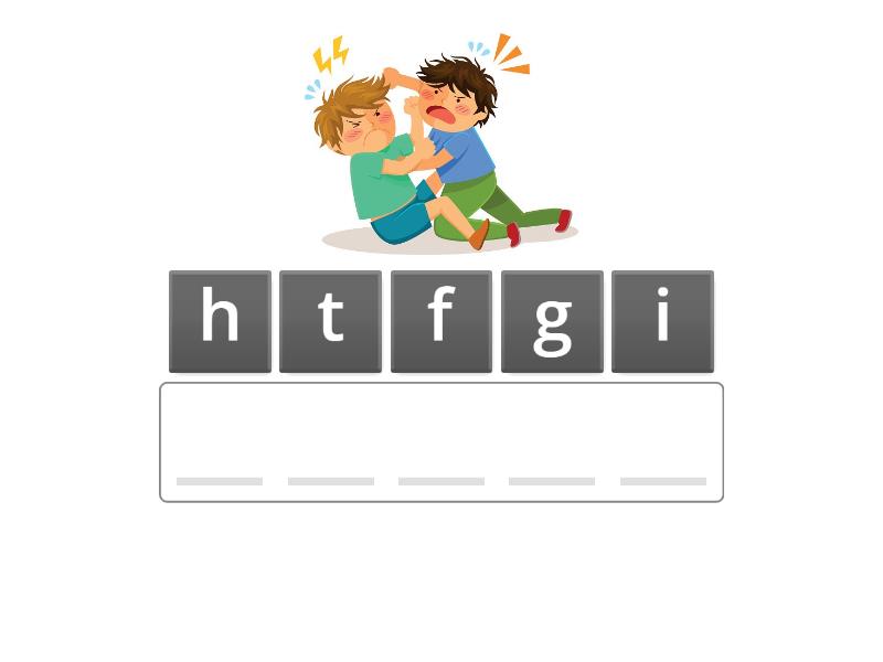 Words with long i - Anagram