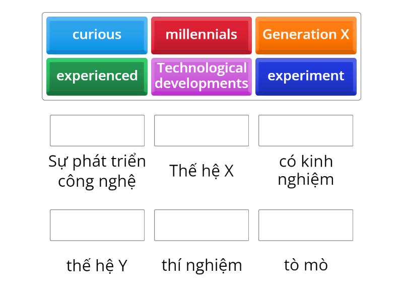 generations - Match up