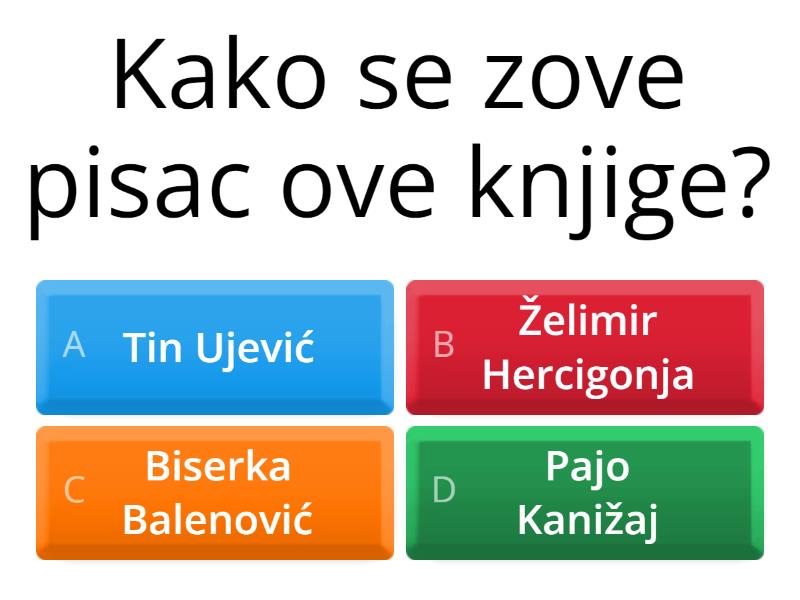 Tajni leksikon - Quiz