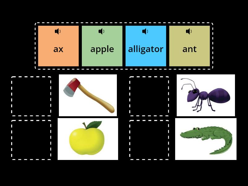 Aa +sound - Match up