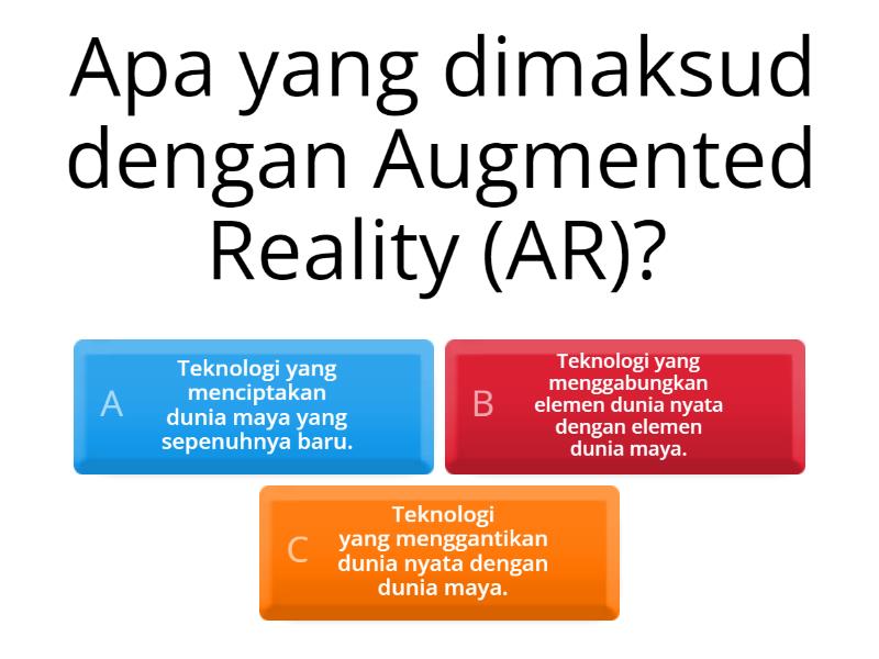 Post-test Augmented Reality - Quiz