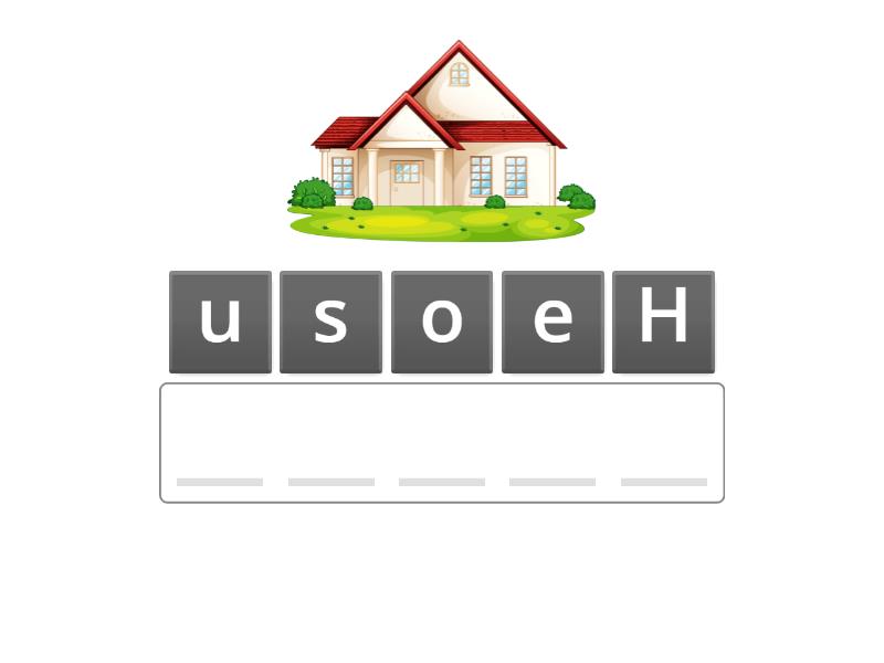 FF1 Unit 8 House and flat - Anagram