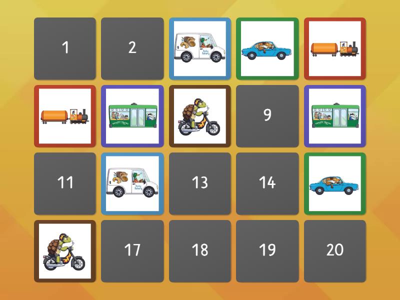 marmalade-jam-transport - Matching pairs