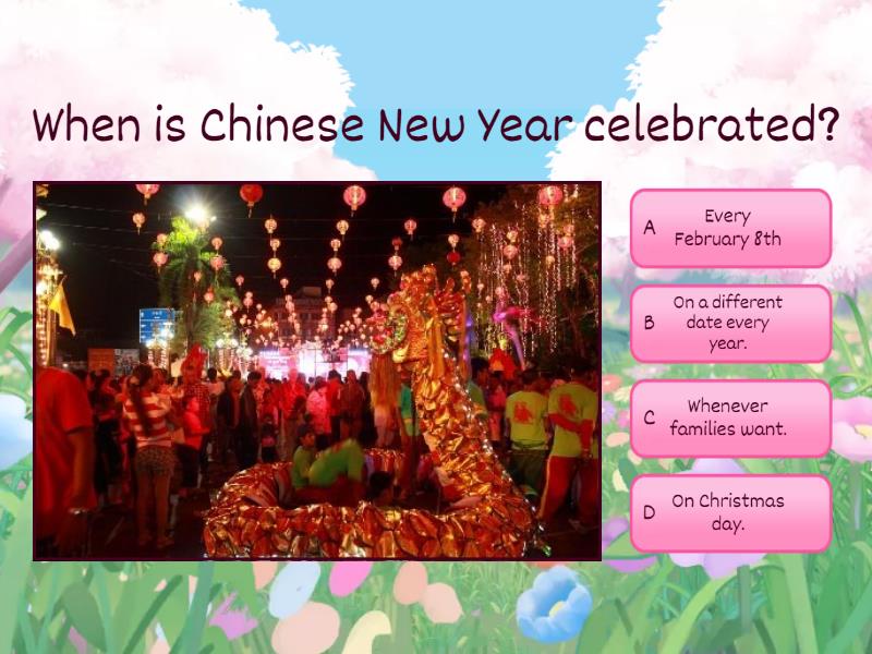 Chinese New Year - Quiz