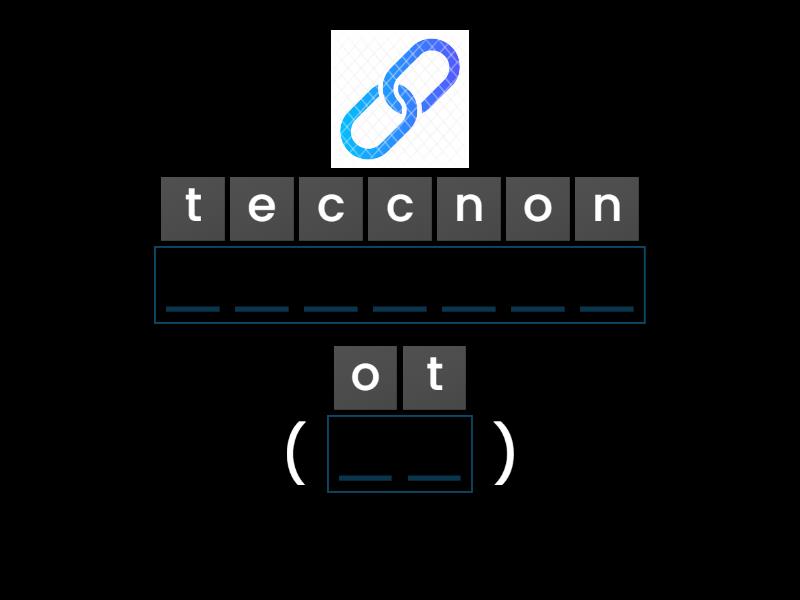 Technology verbs - Link It 3 Unit 4 - Anagram