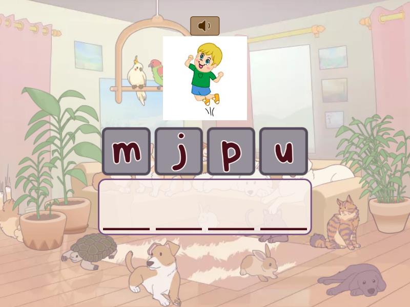 Interactive Lessons Level 02: Lesson 2: I can - Anagram