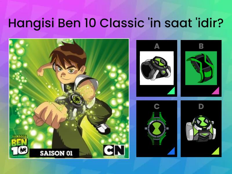 Ben 10 Classic - Quiz