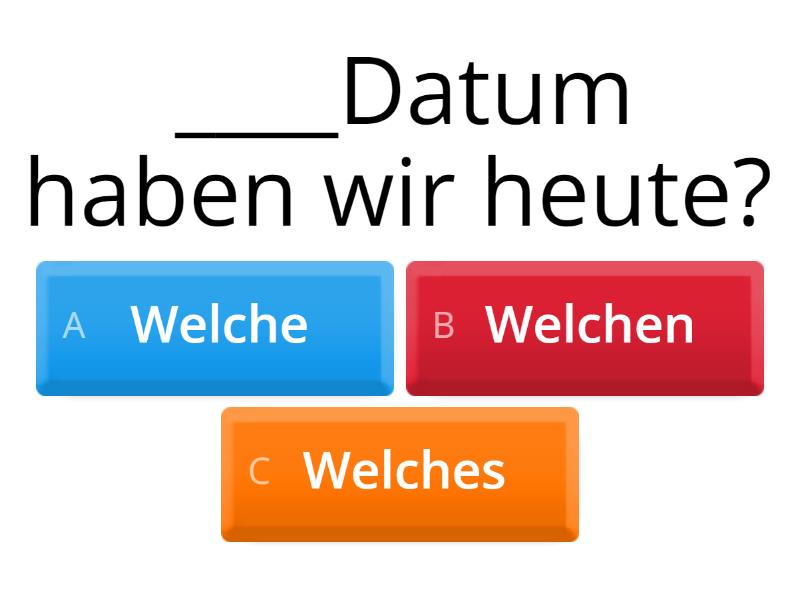 Quiz: Welch- - Cuestionario