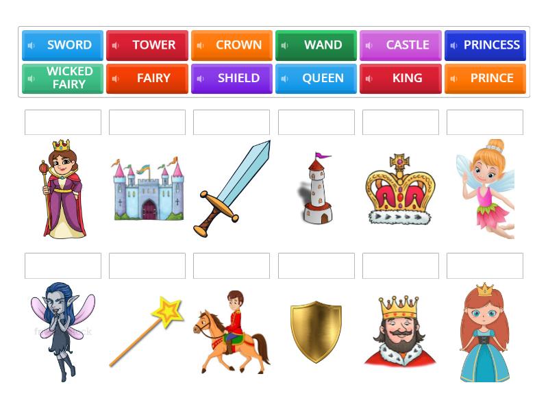 FAIRY TALES MATCH - Match up