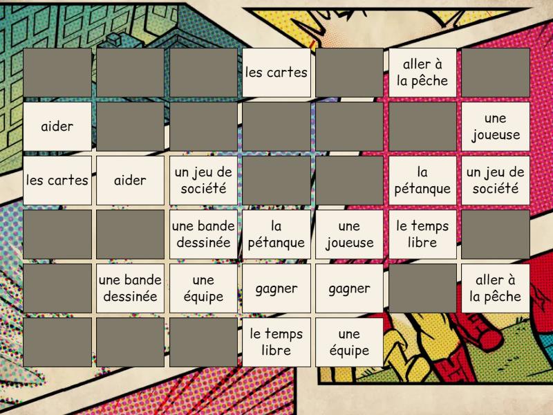 Le temps libre - Matching pairs