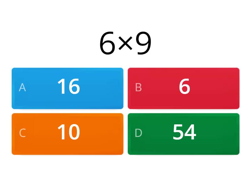 Random Times Tables - Quiz