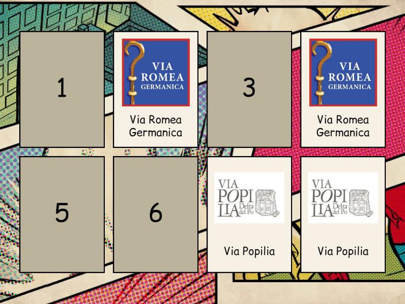 Memory loghi Cammini - Matching pairs