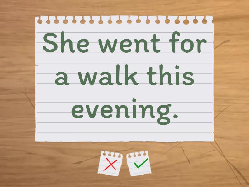 Make Past Simple or Present Perfect - Flash cards