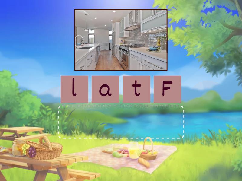 Unit 2: Our homes - Anagram