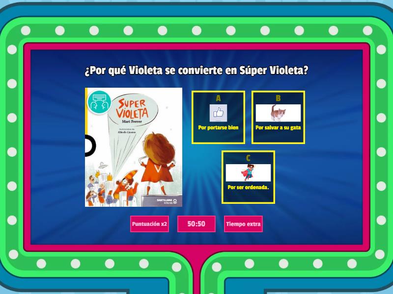 Súper Violeta - Concurso de preguntas