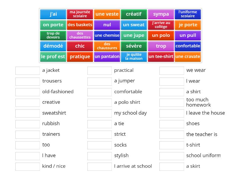 Dynamo 1 : module 2 : school (part 2) - Match up