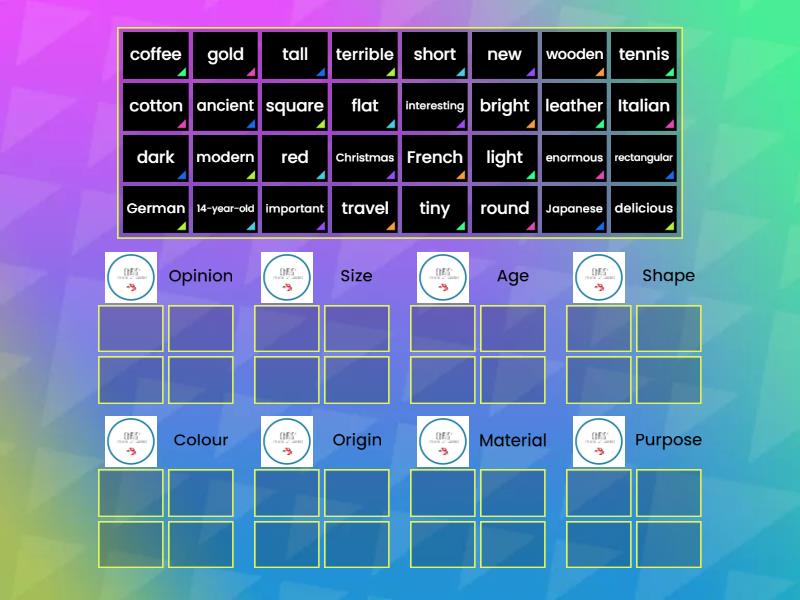 ADJ order - Group sort