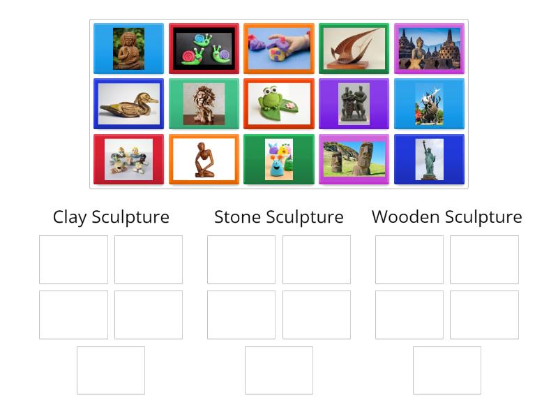 Sculpture Game - Group sort