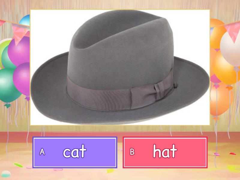 blending 3 letter words - Quiz