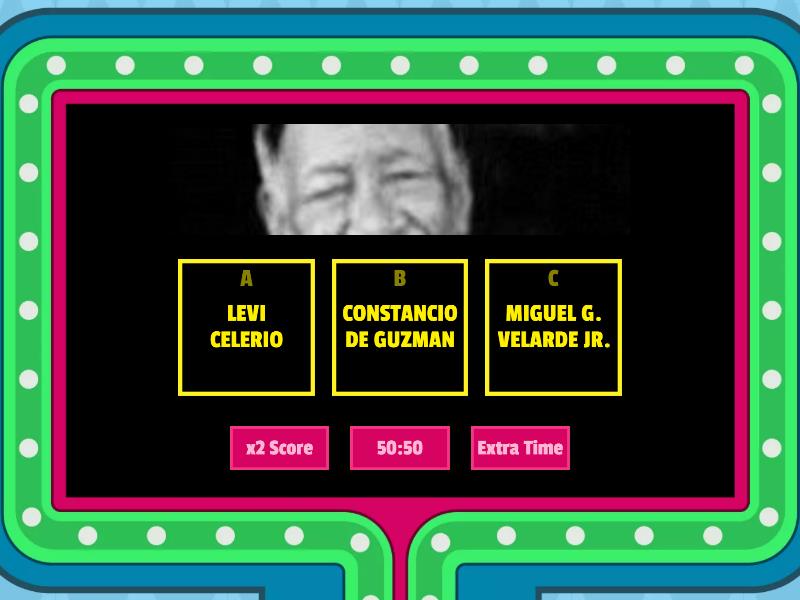 WHO AM "EYE" - Gameshow quiz