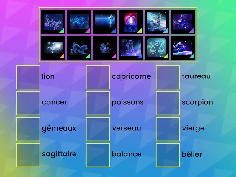 Signe astrologique - Match up