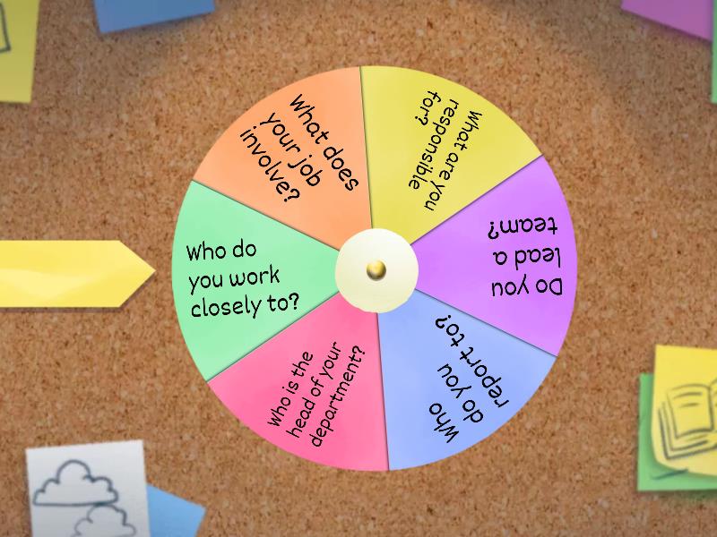 ROLES - Spin the wheel