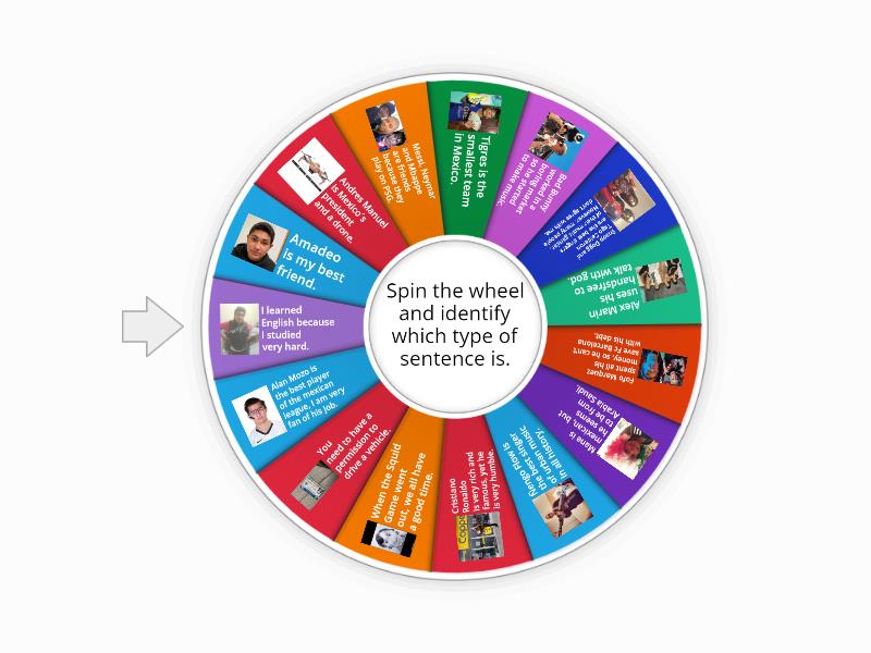 Wordwall - Rueda aleatoria