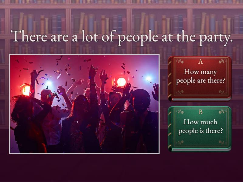 HOW MUCH AND HOW MANY - Quiz