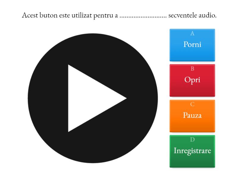 Introducere in Audacity - Quiz