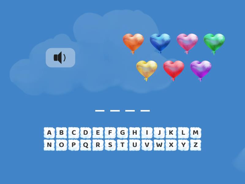 Parts of the body - Hangman