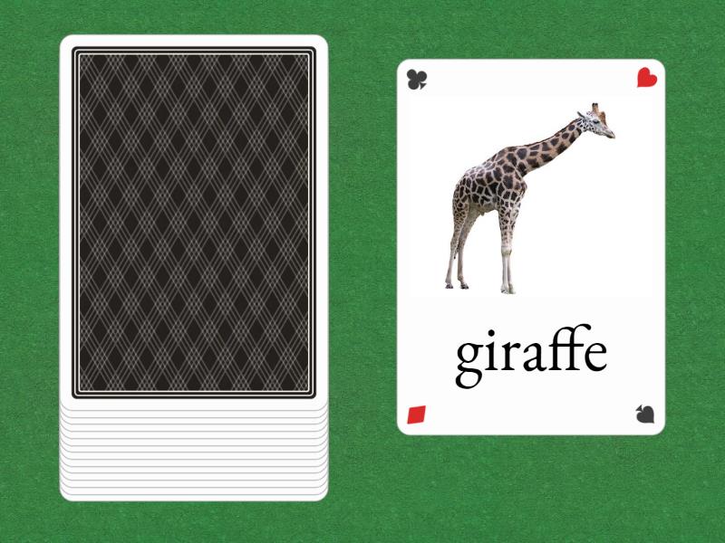 -Animals- - Speaking cards