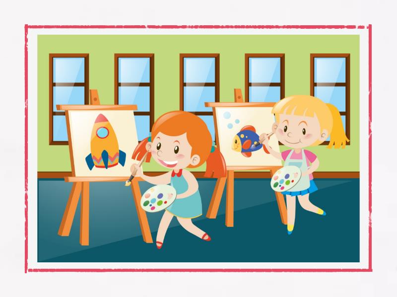 Place and room - Flash cards