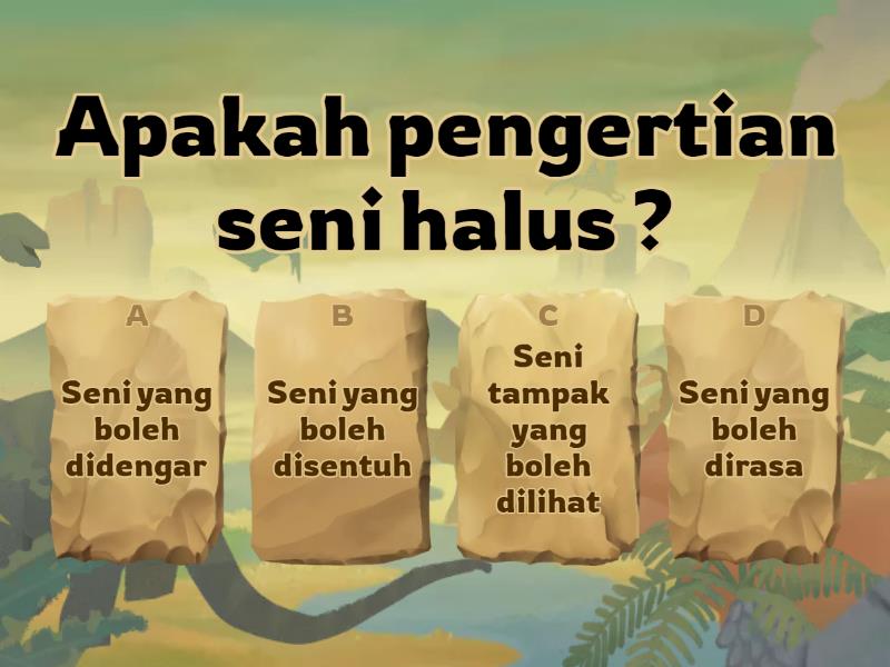 Kuiz Seni Halus - Quiz