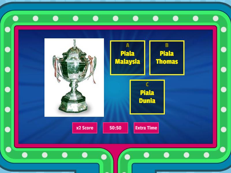 Penganjuran Sukan Antarabangsa - Gameshow quiz