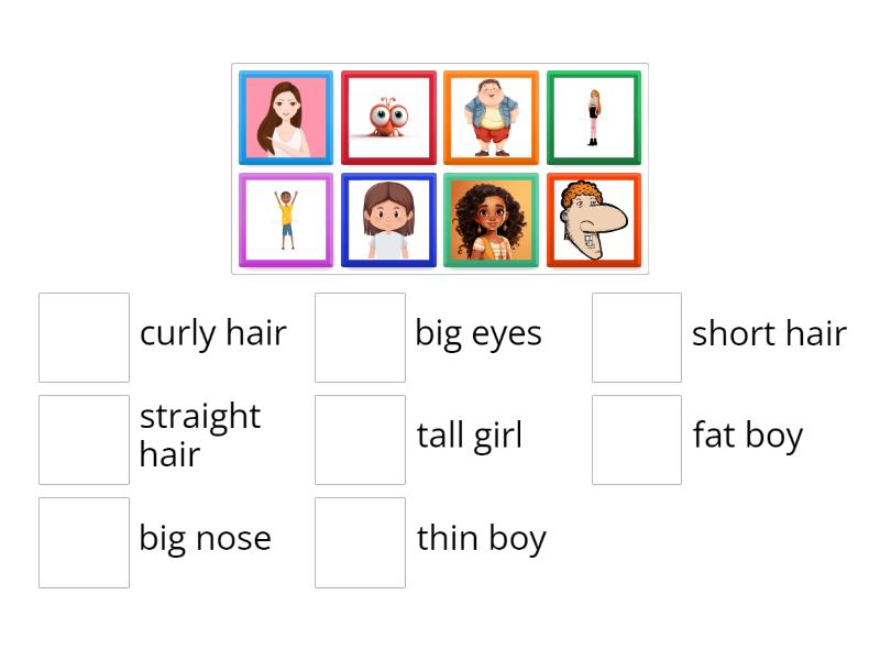 describing people - Match up