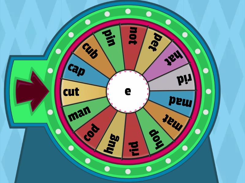Magic "e" - Random wheel
