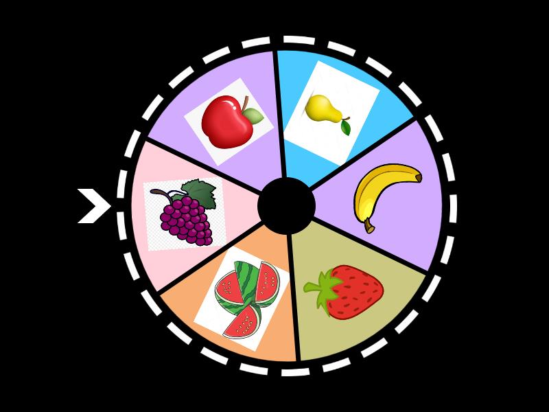 FRUTAS - Random wheel