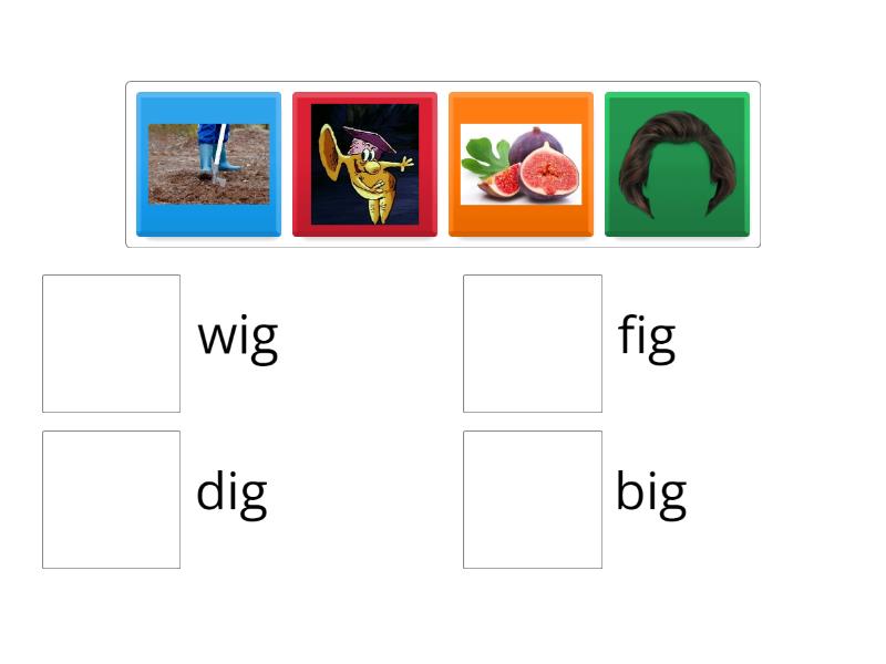 Oxford Phonics 2 Unit 5 Ig Match Up