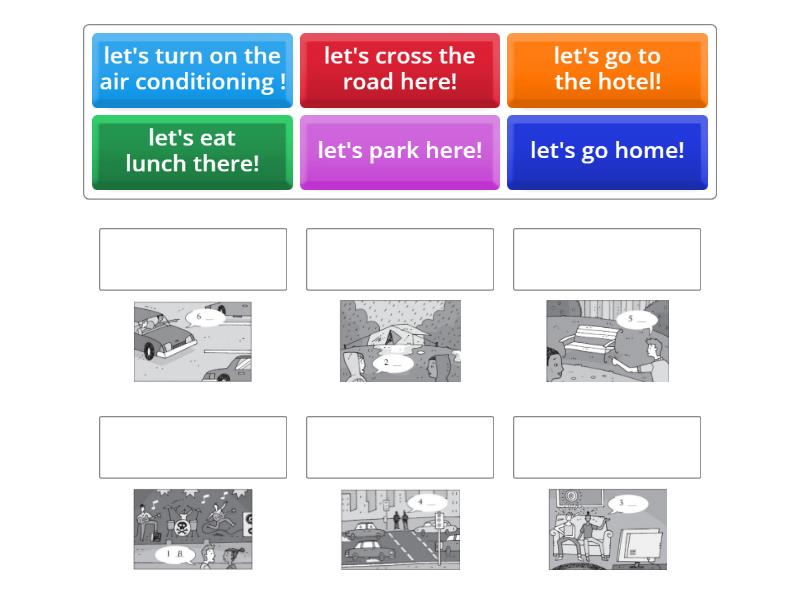 NEF elementary imperetives and suggestions - Match up