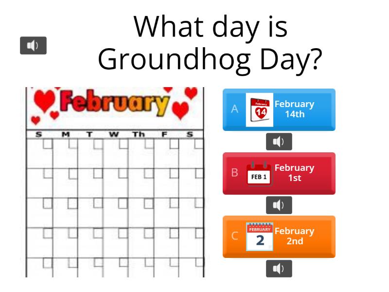 Groundhog Day - Quiz