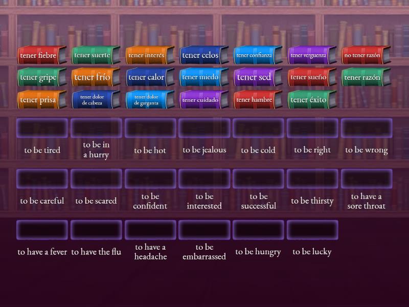 Tener Expressions - Match up