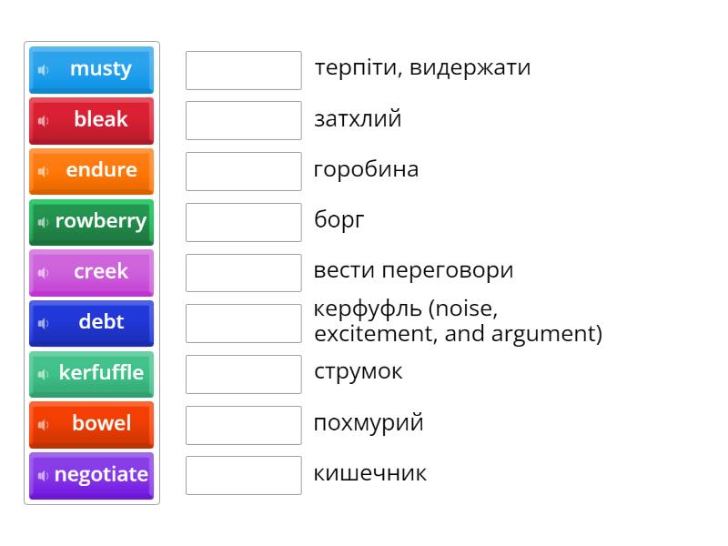 Close-up b2 reading ch3 - Match up