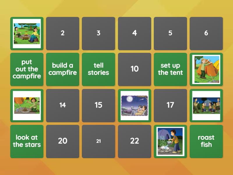 EVERYBODY UP 5 Unit 2_Lesson 1&2 - Matching pairs