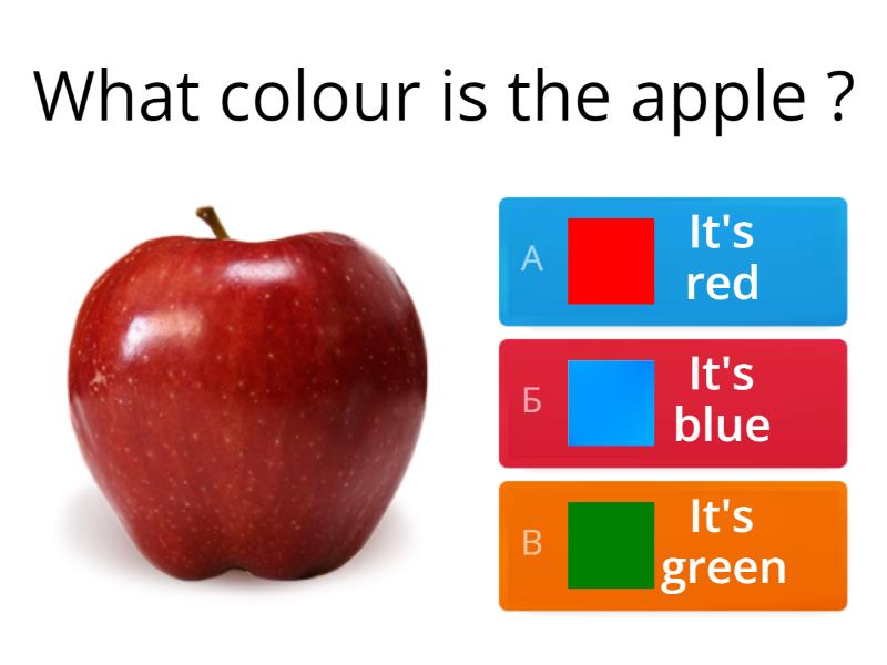 What colour is it? - Quiz