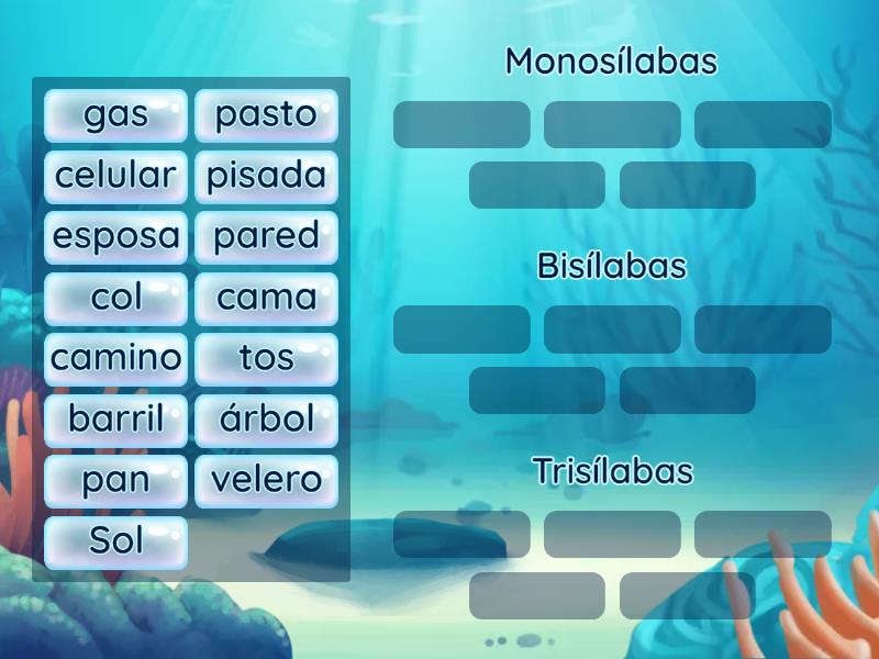 Clasificación de las palabras - Group sort